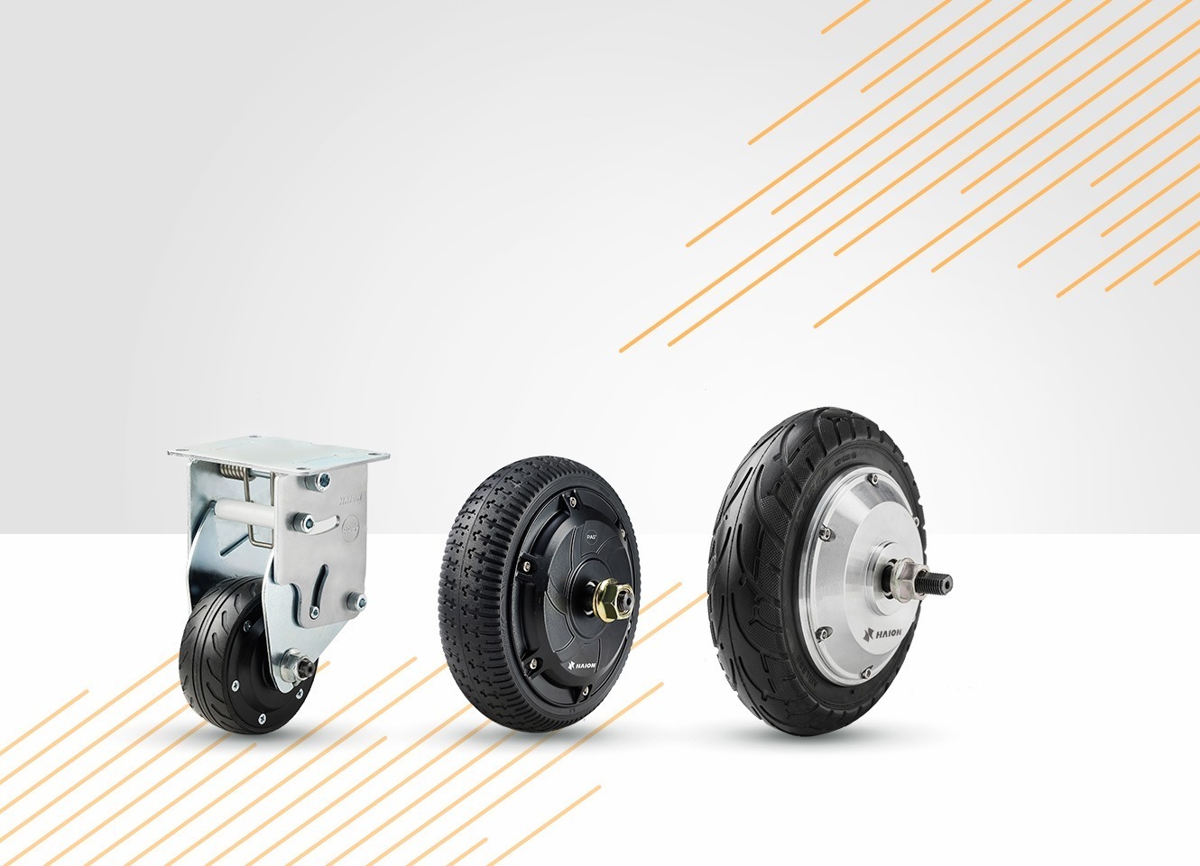 Ruote settore medicale e ruote motorizzate Haion | GORACO